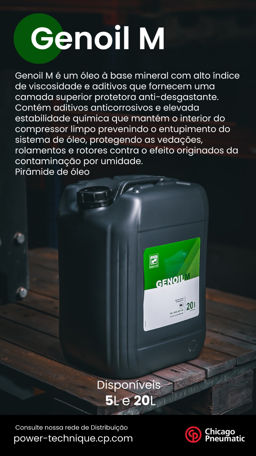 Óleo lubrificante – Genoil M – Masterquip